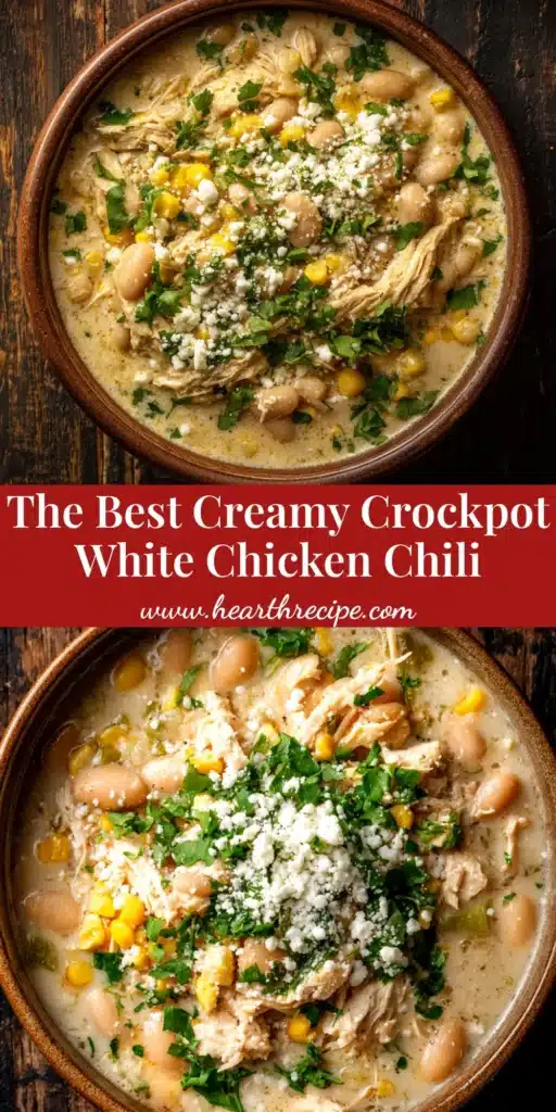 Crockpot White Chicken Chili: The Ultimate Creamy Comfort Food